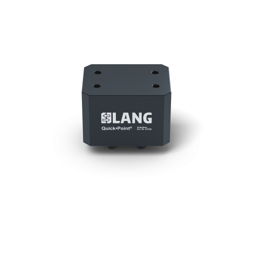 45150: Quick•Point® 52 Placa única 150 x 116 x 27 mm con orificios de 100 x 50 mm y borde de ...